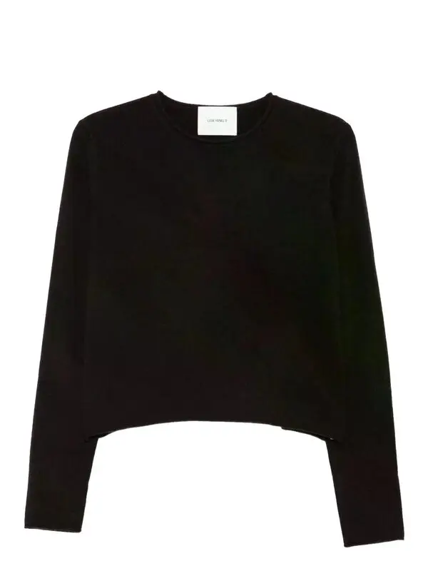 LISA YANG Ida Crew-neck Sweater - Brown