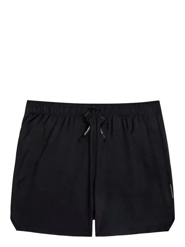 CONDITION WEAR Aero Drawstring Shorts - Black