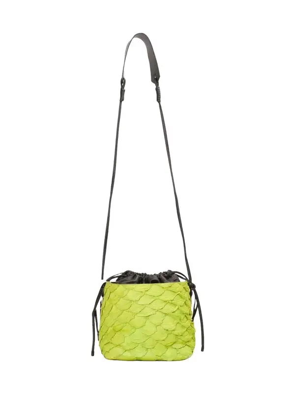 OSKLEN Pirarucu Curimbo Bucket Bag - Green