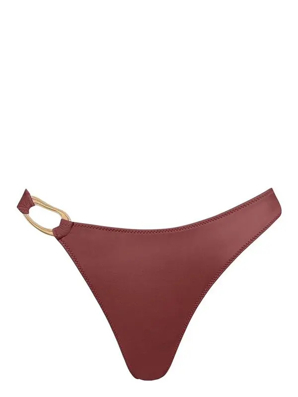 TROPIC OF C Ona Curve Bottom - Burgundy