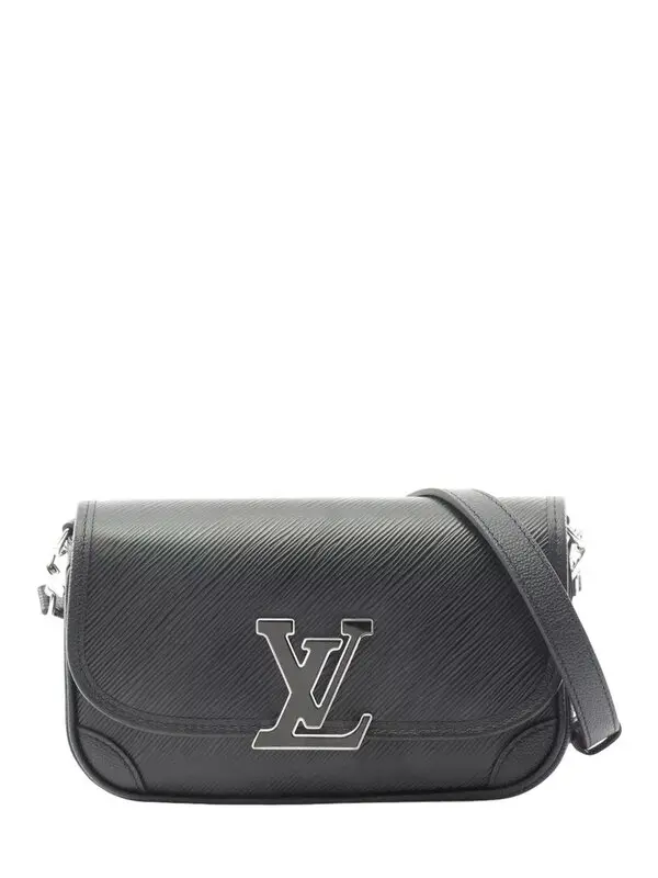 LOUIS VUITTON Epi Buci Crossbody Bag - Black