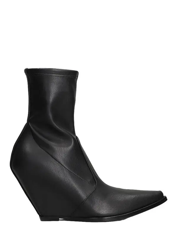 NVL-GARDE High Heel Ankle Boots - Black