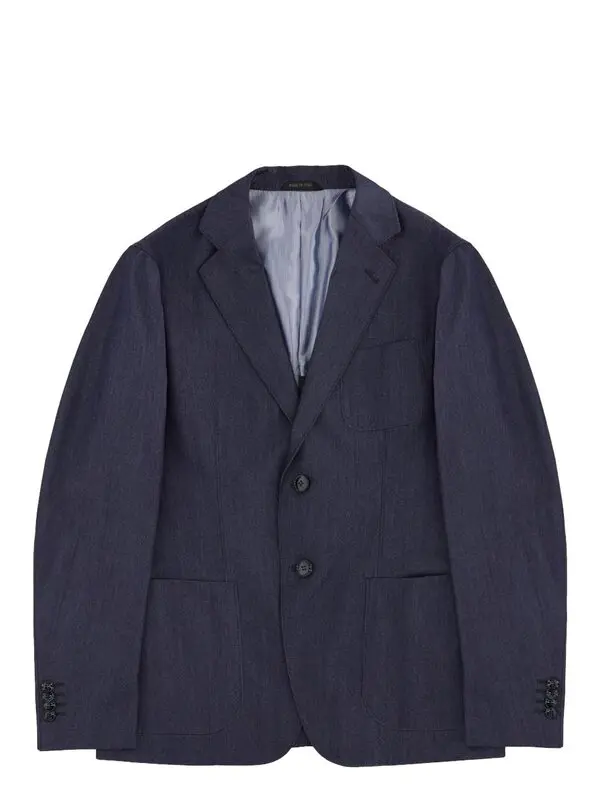 Giorgio Armani Wool Jacket - Blue