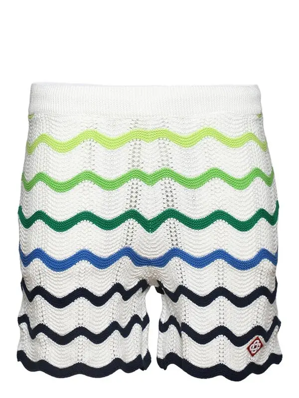 Casablanca Wave Knit Short - Multi