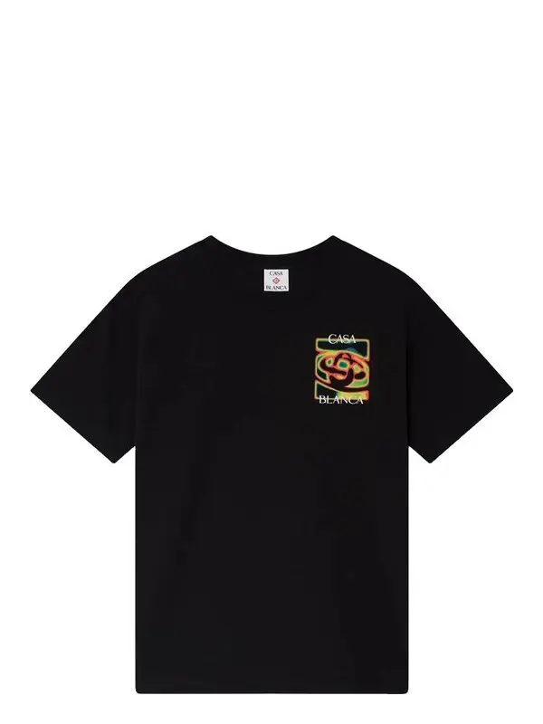 Casablanca Heat Map Classic Tee - Black