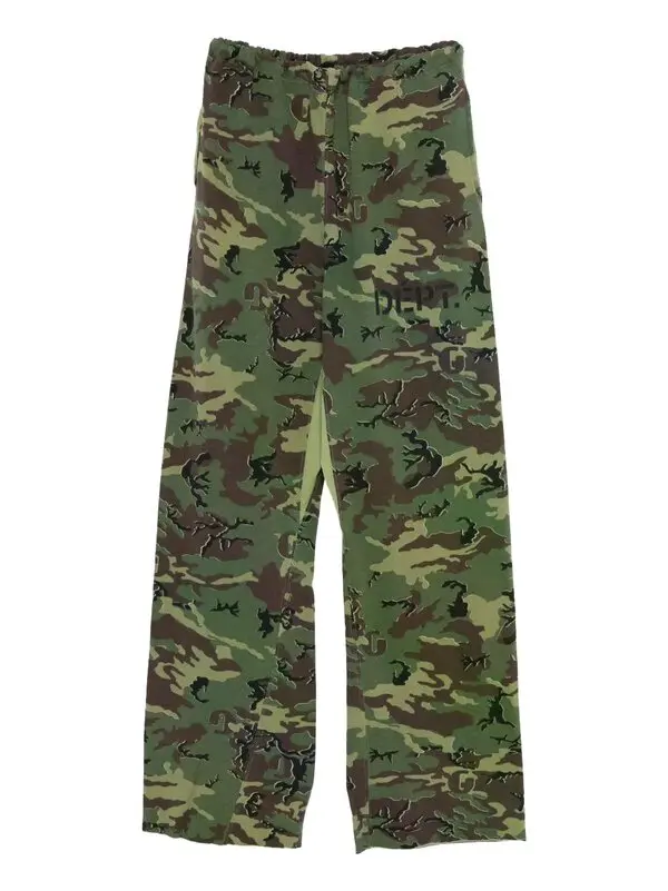 GALLERY DEPT. X Josué Thomas Camouflage-pattern Track Pants - Green