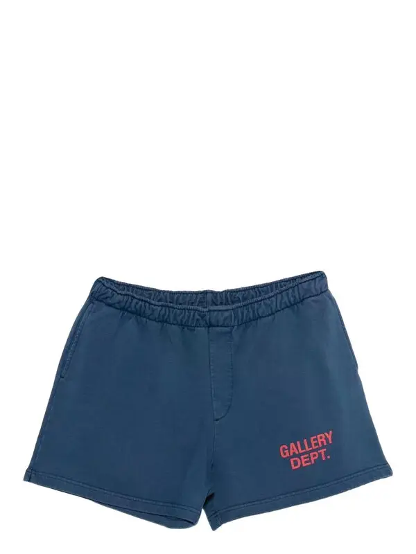 GALLERY DEPT. X Josué Thomas Logo Track Shorts - Blue