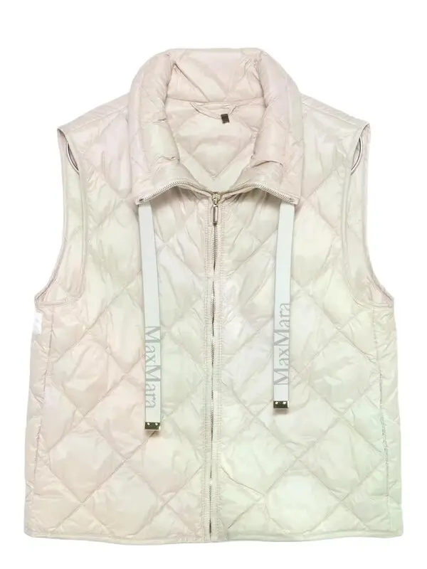 Max Mara The Cube Quilted Gilet - Neutrals