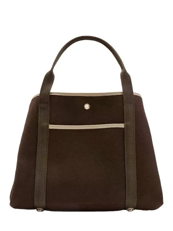 Rue De Verneuil Traversée Handle Tote Bag - Brown