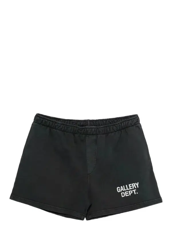 GALLERY DEPT. Logo-print Track Shorts - Black
