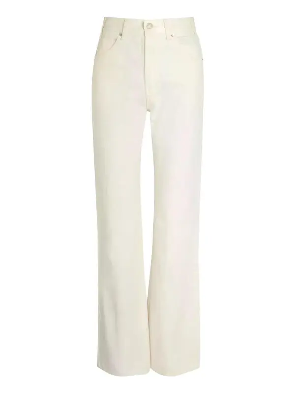 NILI LOTAN Joan Straight-leg Jeans - Neutrals