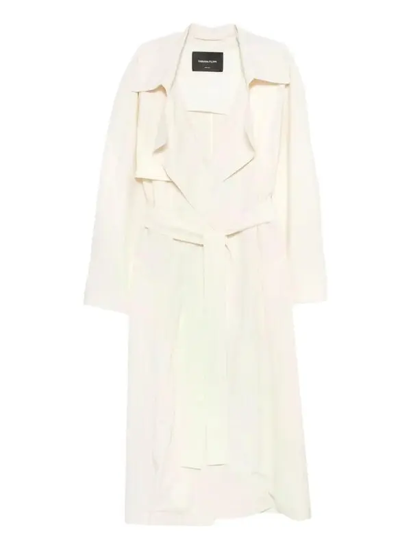 Fabiana Filippi Belted Trench Coat - Neutrals