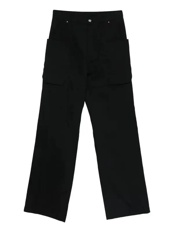 Rick Owens Stefan Button-fastening Trousers - Black