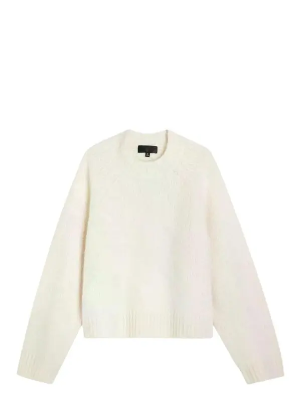 NILI LOTAN Tomaso Raglan-sleeve Sweater - Neutrals