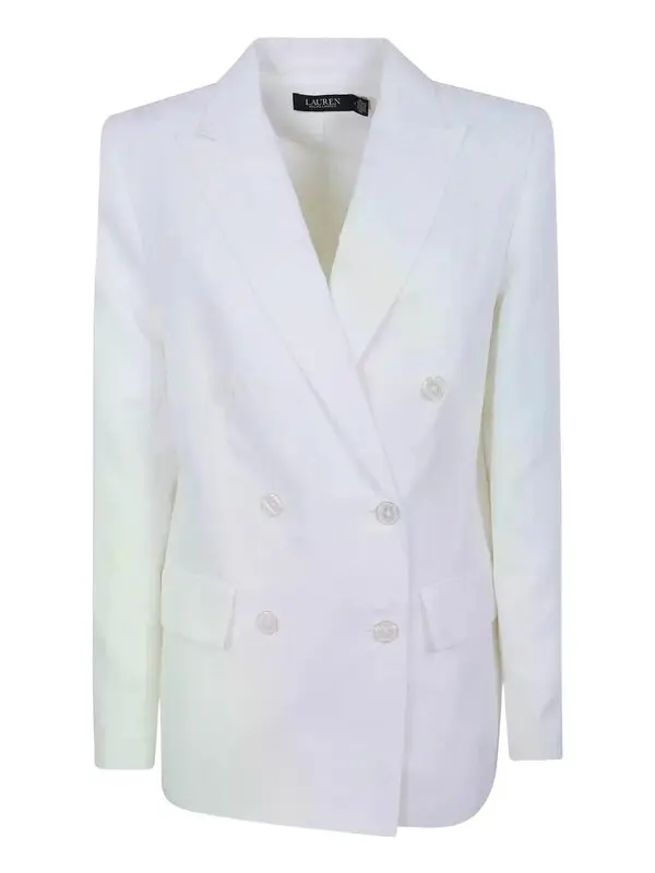 Ralph Lauren Double-breasted Blazer - White