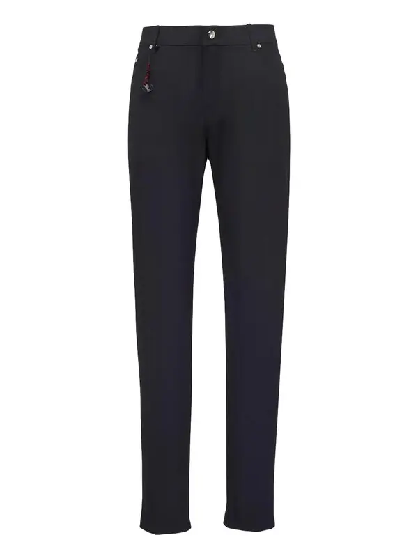 Marco Pescarolo Slim Trousers - Black