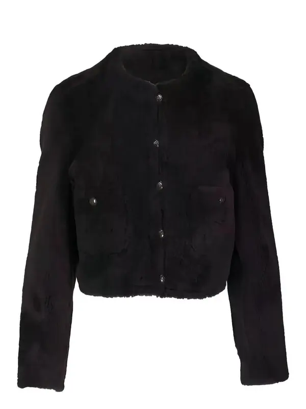 Dorothee Schumacher Reversible Shearling Jacket - Black