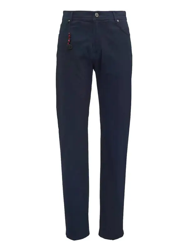 Marco Pescarolo Button Trousers - Blue