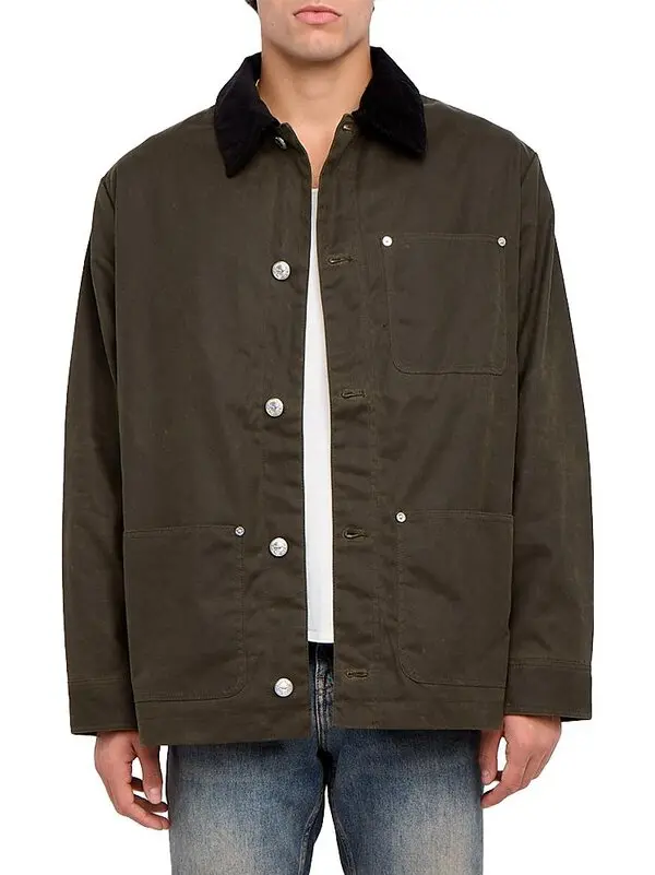 Zadig&Voltaire Boye Coated Jacket - Treillis