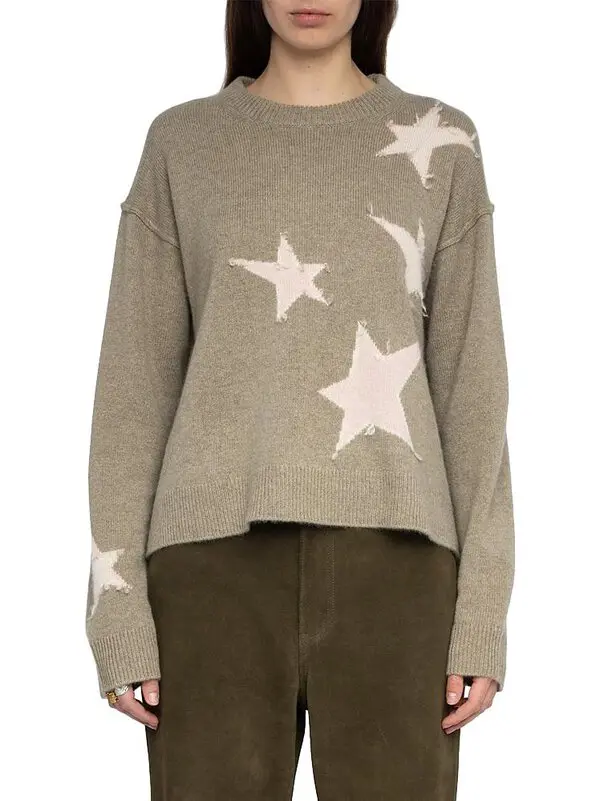 Zadig&Voltaire Markuz Cashmere Sweater - Olive