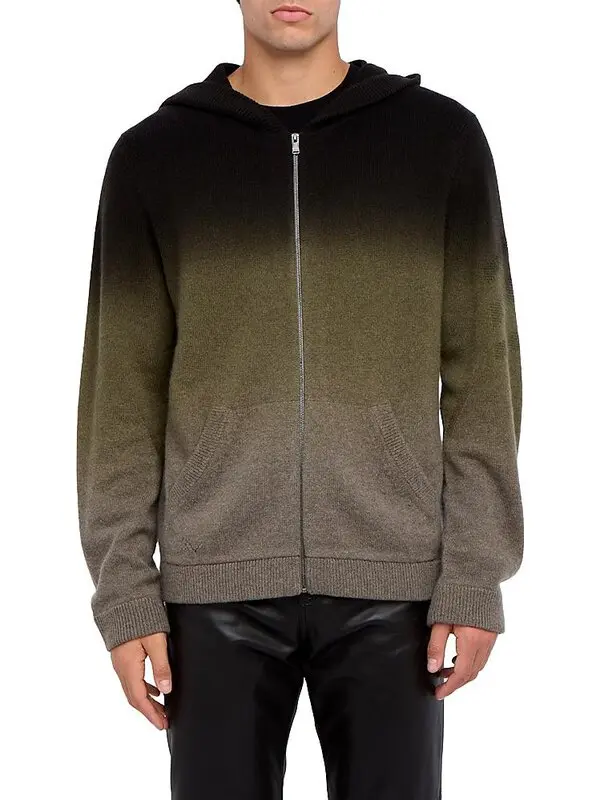 Zadig&Voltaire Clash Dip Dye Hoodie Sweater - Latte