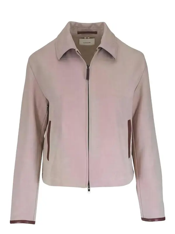 Vince Point-collar Jacket - Neutrals