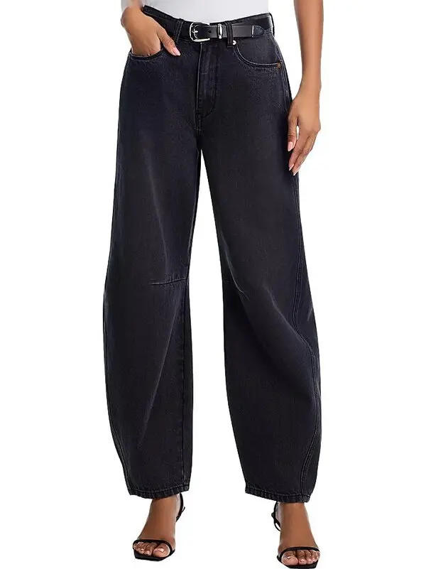 Blanknyc High-rise Barrel Jeans - Dinner Party