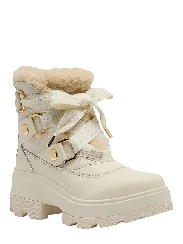 Sorel X Aspen Joan Fwrd Cozy Waterproof Boots - Snow/sea Salt