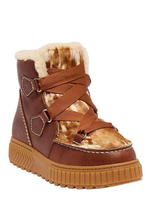 Sorel X Aspen Ona Ave Alpine Lux Boots - Dark Amber/gum