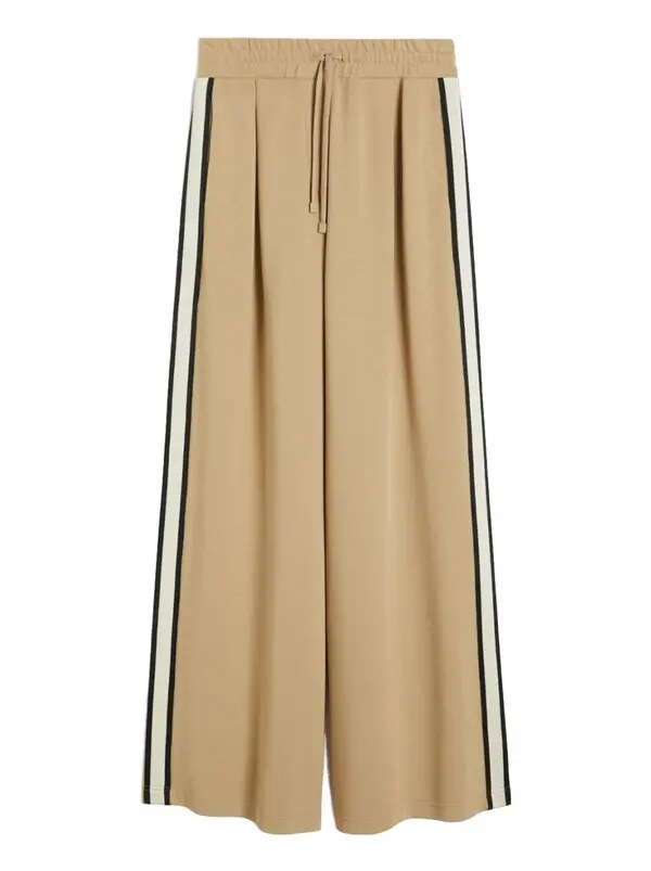 Max Mara Cotton Jersey Trousers - Hazelnut Brown