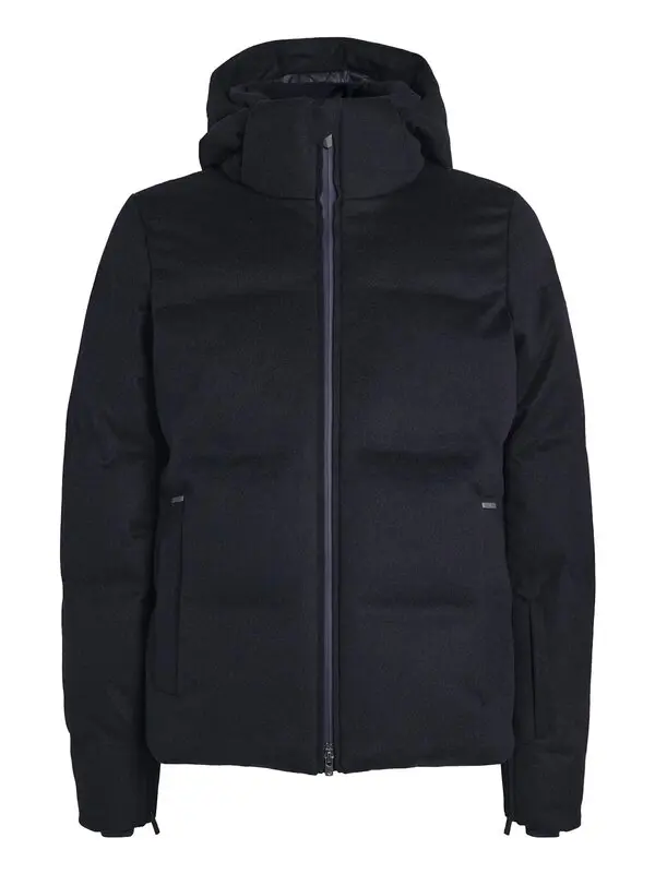 Kjus Waterproof Cashmere Tech Jacket - Navy