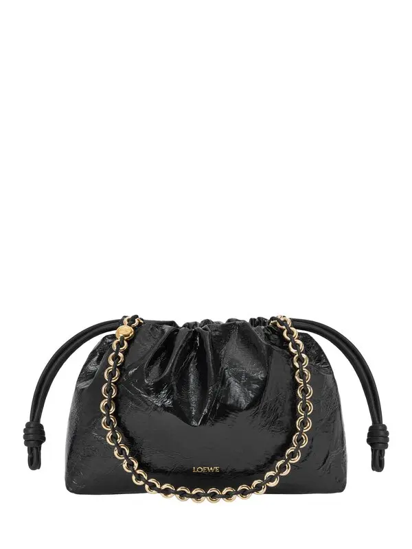 Loewe Medium Flamenco Clutch - Black