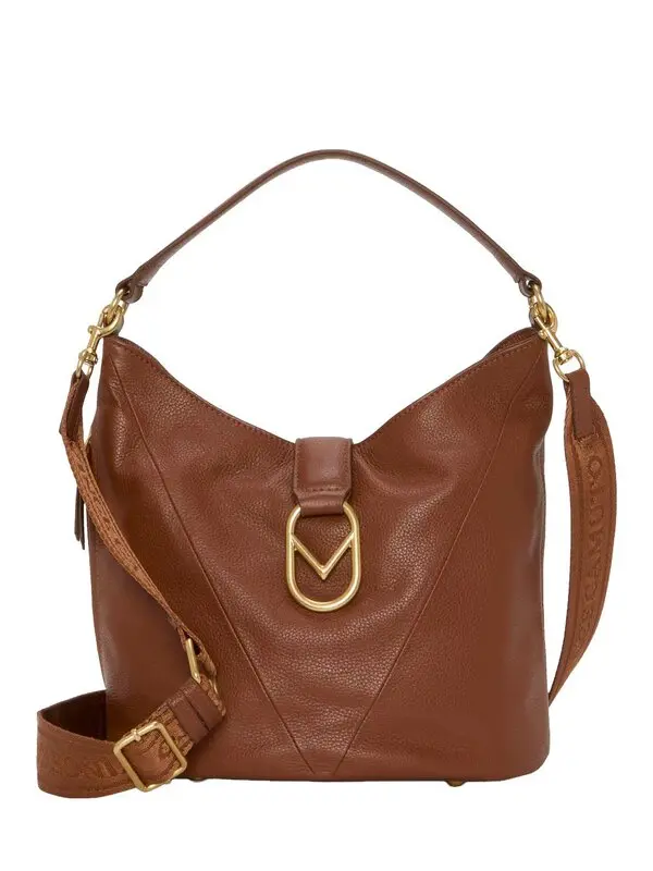 Vince Camuto Leather Shoulder Bag - Whiskey 01
