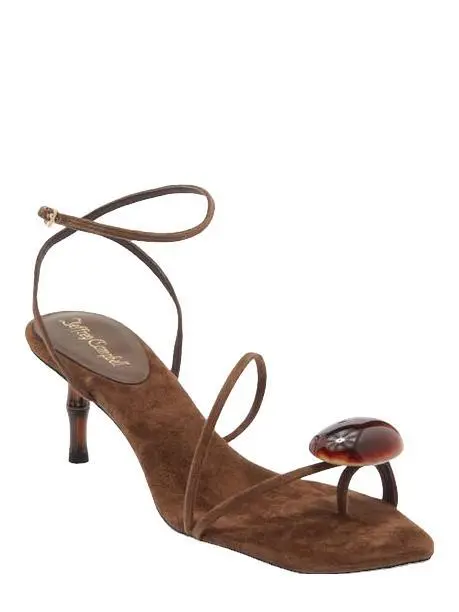 Jeffrey Campbell Carnelian Sandal - Espresso Suede