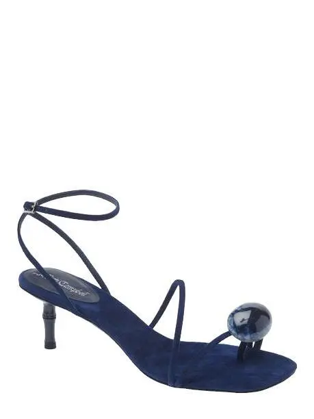 Jeffrey Campbell Carnelian Sandal - Navy Suede Combo