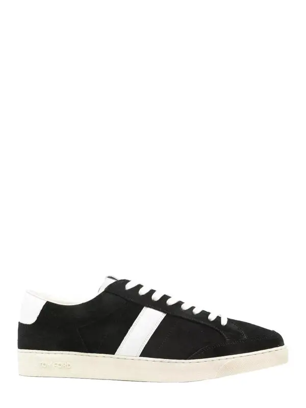 TOM FORD Stripe Detail Sneakers - Black