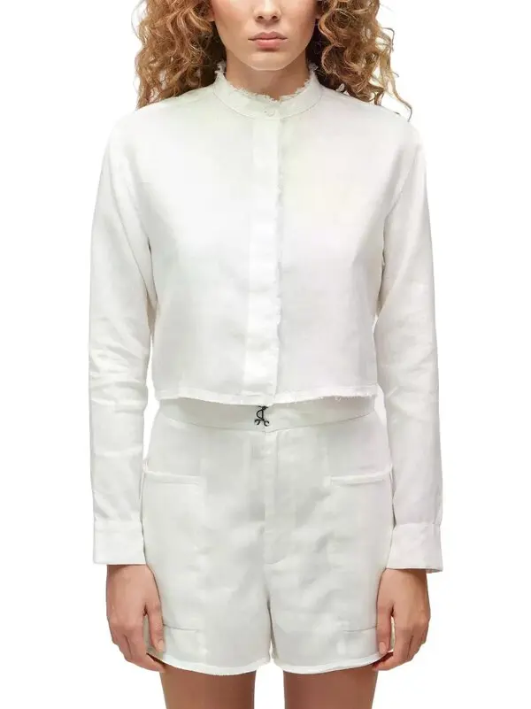 OSKLEN Linen Button-up Shirt - White