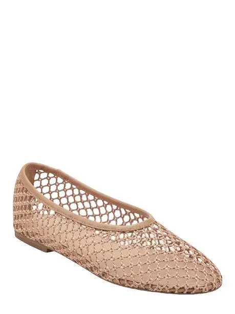 Marc Fisher Jazlyn Pointed Toe Flat - Medium Natural