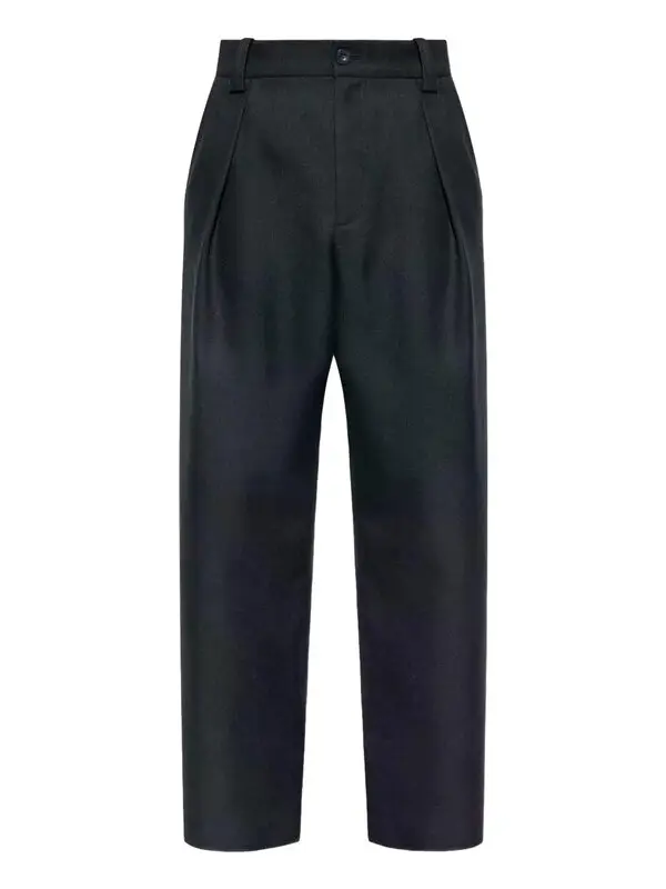 A.p.c. Pleated Trousers - Black