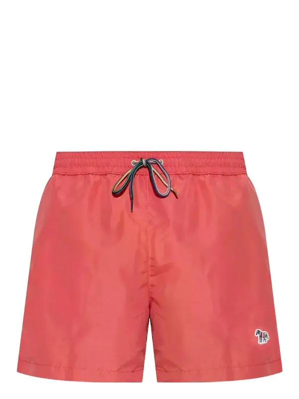 Paul Smith Drawstring-waist Swim Shorts - Red