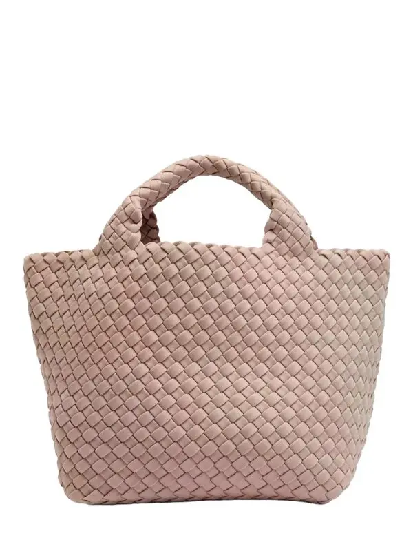 NAGHEDI Woven Tote Bag - Neutrals