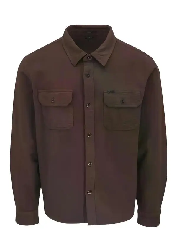 Ag Milland Chest-pocket Shirt - Brown