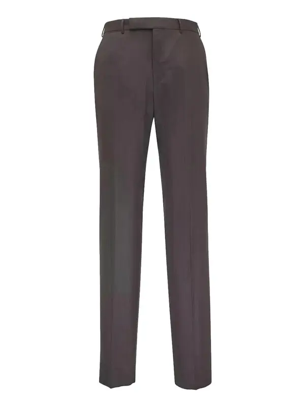 Zegna Buttoned Trousers - Brown