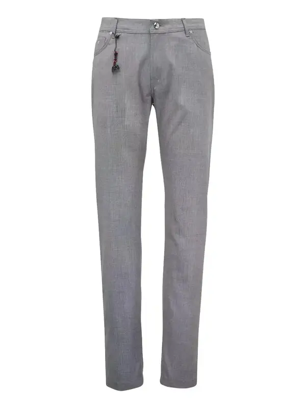 Marco Pescarolo Slim-fit Trousers - Grey