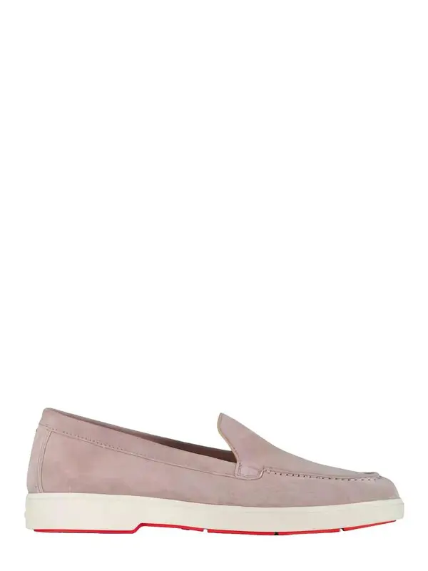Santoni Yaltamoc Suede Slip-on Loafers - Neutrals