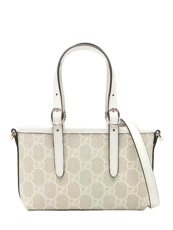 Gucci Gg-motif Mini Bag - Neutrals