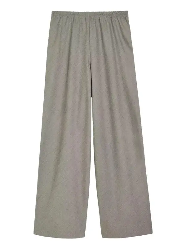 Maria Mcmanus Wide-leg Trousers - Grey
