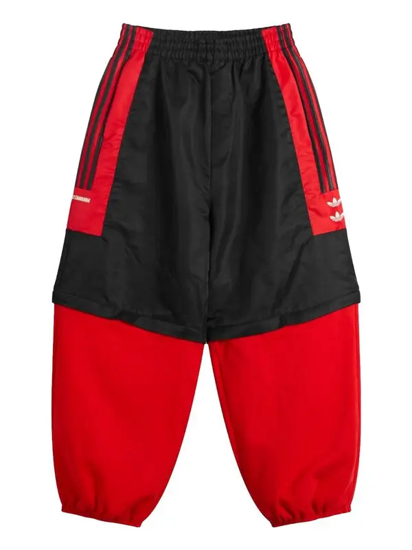 Adidas X Willy Chavarria Gomez Zip-off Pants - Black/red