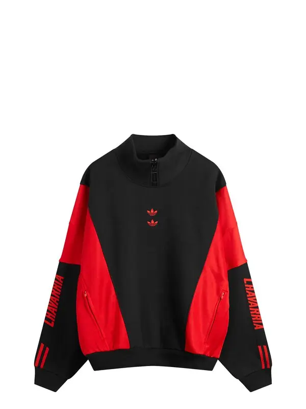 Adidas X Willy Chavarria Watsonville Mockneck - Black/red