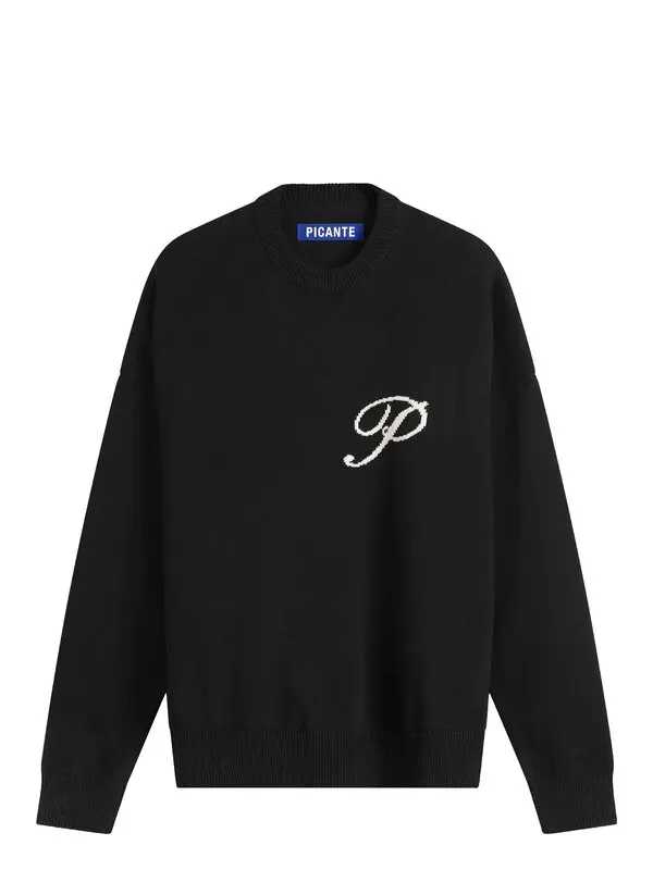PICANTE Gallery Knit Sweater - Black